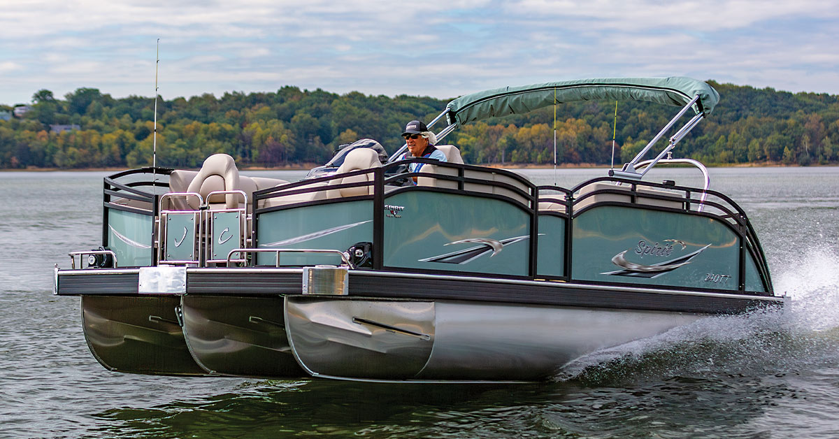 JC TriToon Spirit 240TT Fish Super Sport